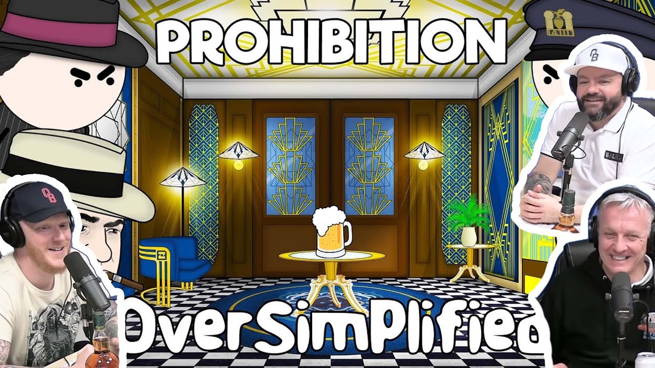 OverSimplified - Prohibition *ON THE BEER* REACTION!! | OFFICE BLOKES ...