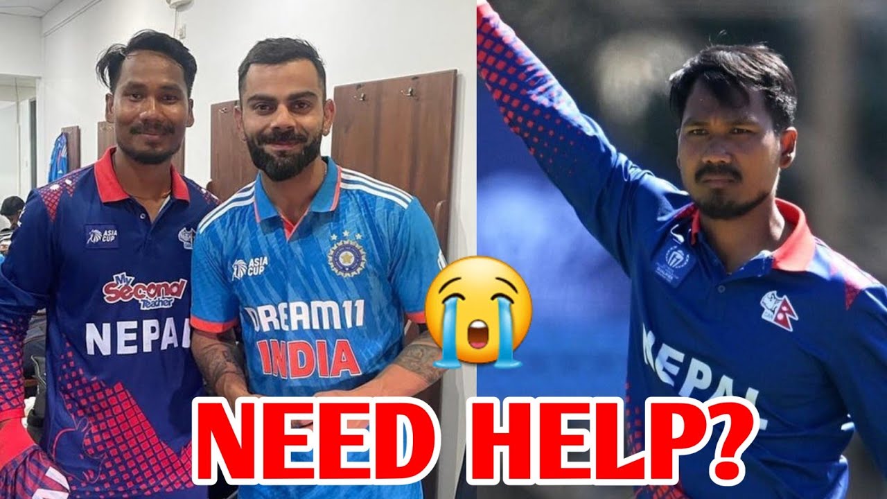 This International Cricketer Needs our HELP? 😰 | Nepal Lalit Rajbanshi ...