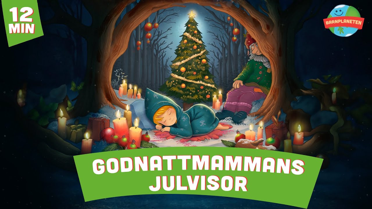 Godnattmamman - Stilla natt m.fl. - Fyra lugna jullåtar med ...