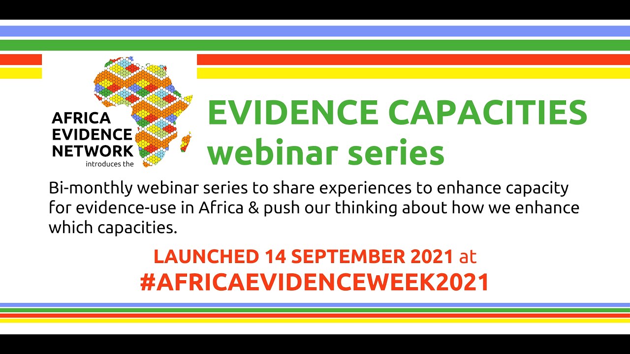 Capacity development for evidence use in Africa: An orientation - YouTube