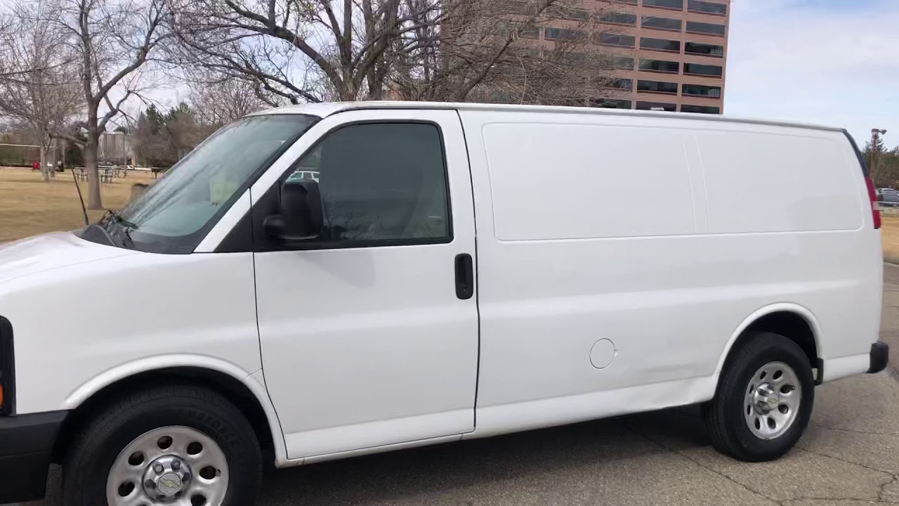 2012 Chevrolet Express Cargo Van 1500 AWD - YouTube