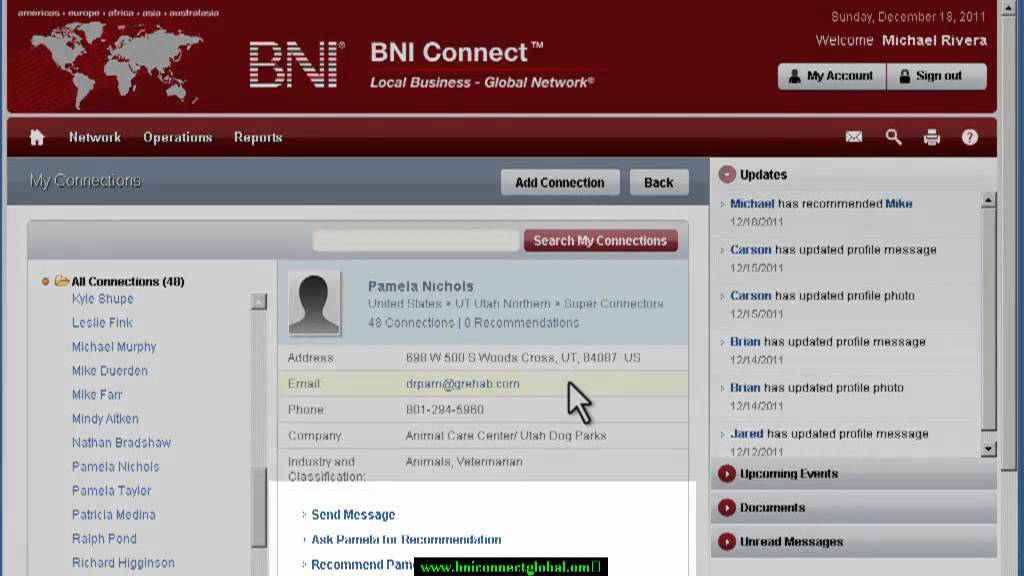 BNI Connect Global Demo - YouTube