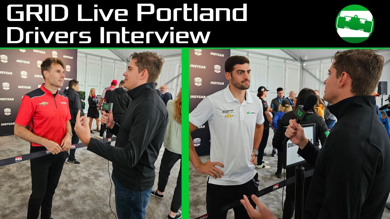 INDYCAR Driver Interviews | GRID Live Portland - YouTube