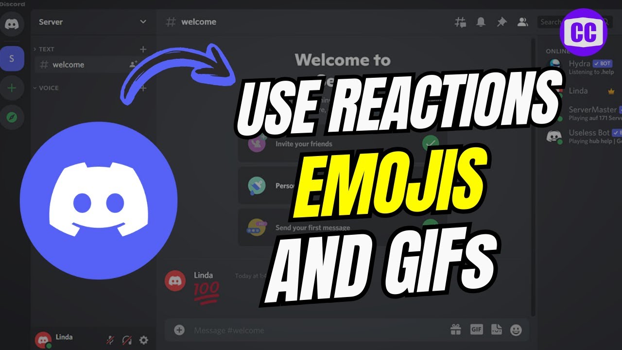 How to Use Discord Reactions, Emojis, and GIFs 2024 - YouTube