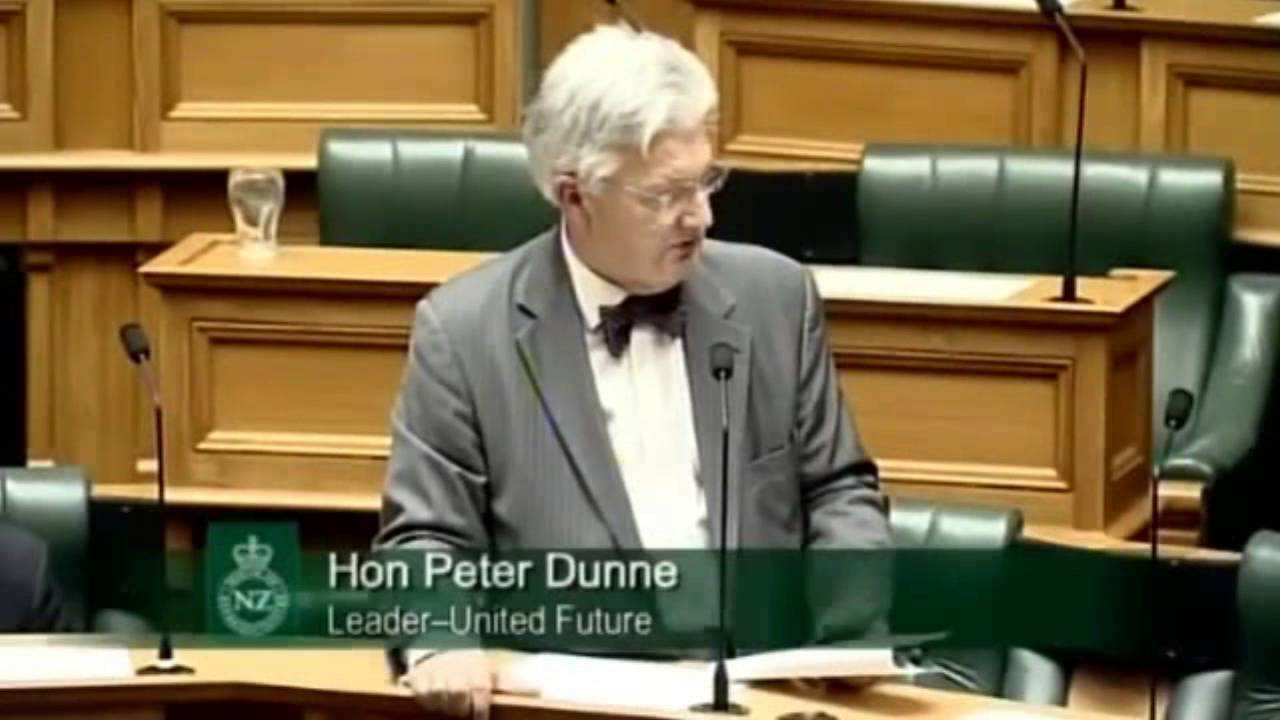 Peter Dunne: Point of Order - YouTube