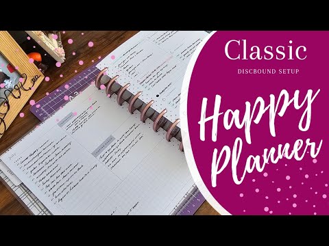 Bullet Journal Using Happy Planner Classic || Dashboard Layout ...