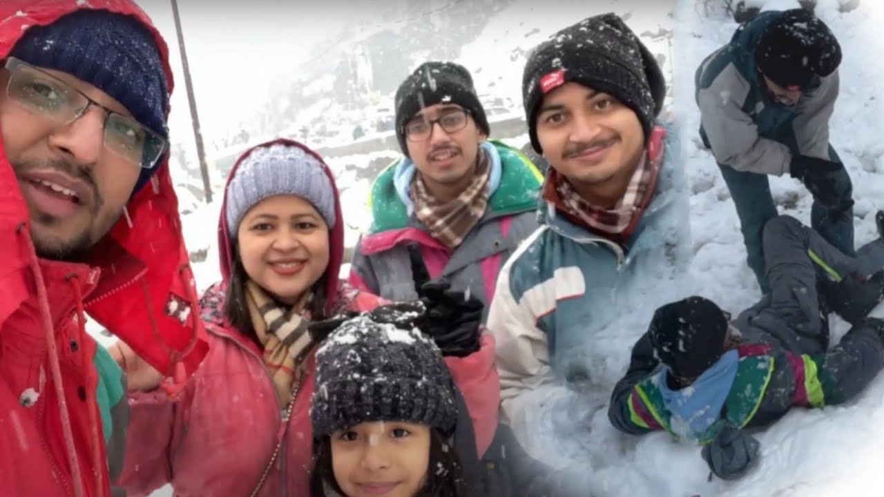 Slipped in Snow | Nehru Kund | Manali VLOG 4 - YouTube