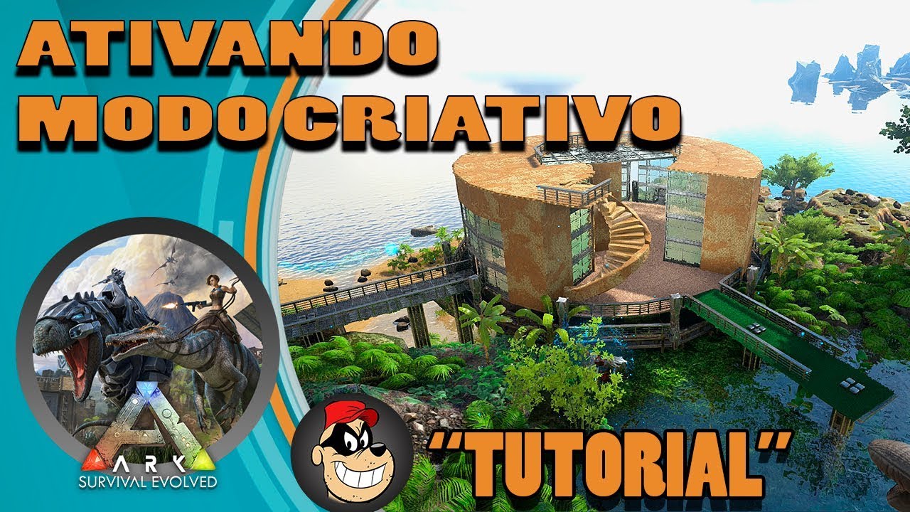 🔵 ARK SURVIVAL EVOLVED XBOX X - [TUTORIAL] #2 COMO ATIVAR O MODO ...