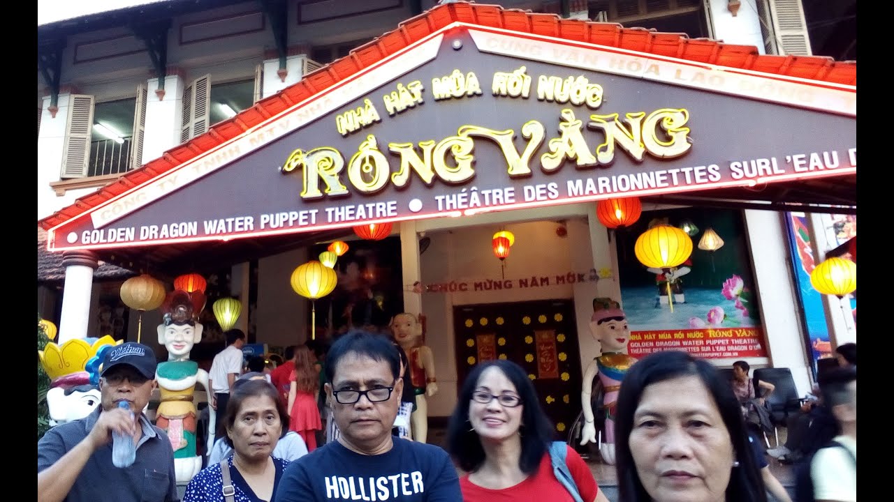 Water Puppet Show Saigon Vietnam - YouTube