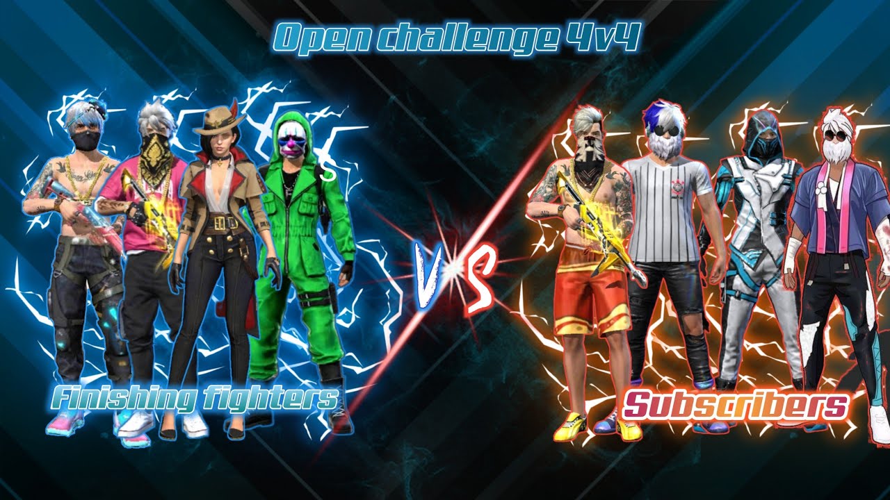 Free Fire Live Tamil|4v4 Custom Match|Finishing Fighters| - YouTube