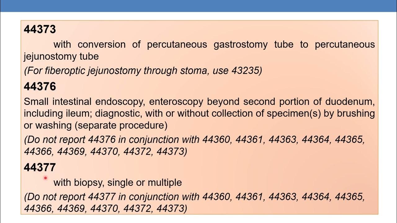 2023 CPT coding FOR digestive system Part 9B - YouTube