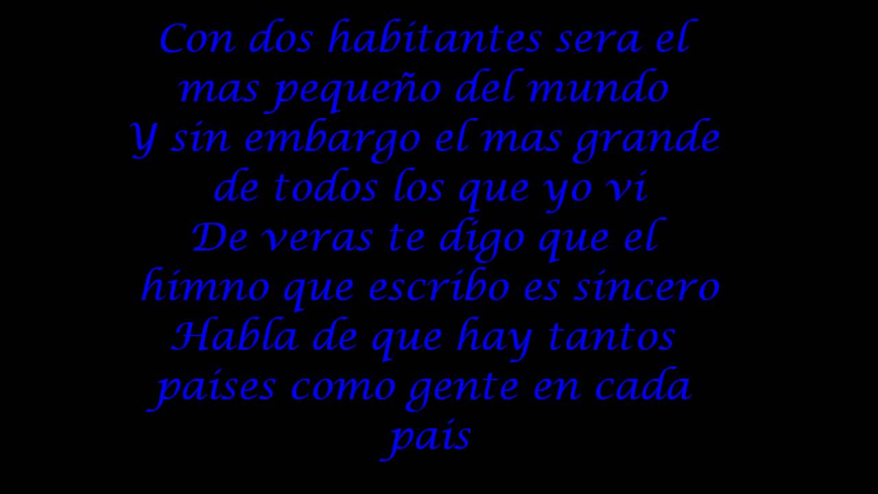 GEOGRAFIA la oreja de van gogh (LETRA) - YouTube