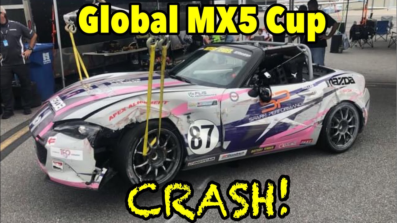 AMAZING! Story Of Global MX5 Cup Car Crash And Repair (Part:1) #Mazda # ...