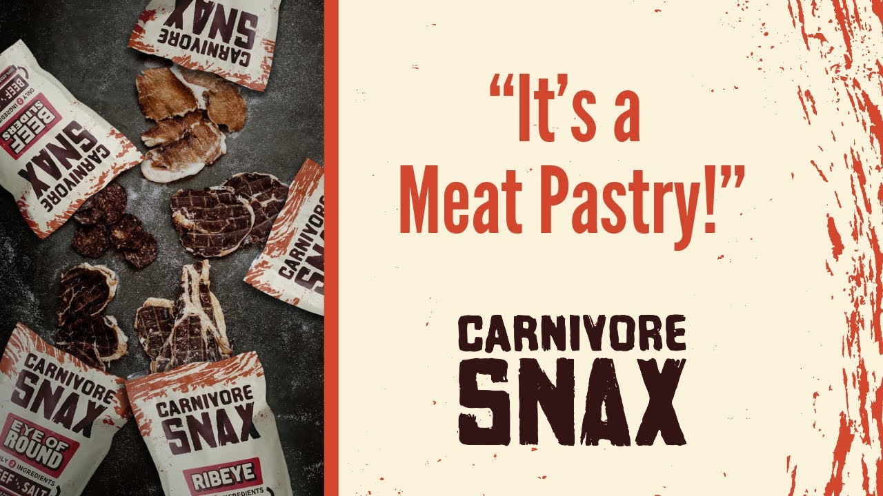 "It's a meat pastry!" A Carnivore Snax review by the Fat Fueled Family ...
