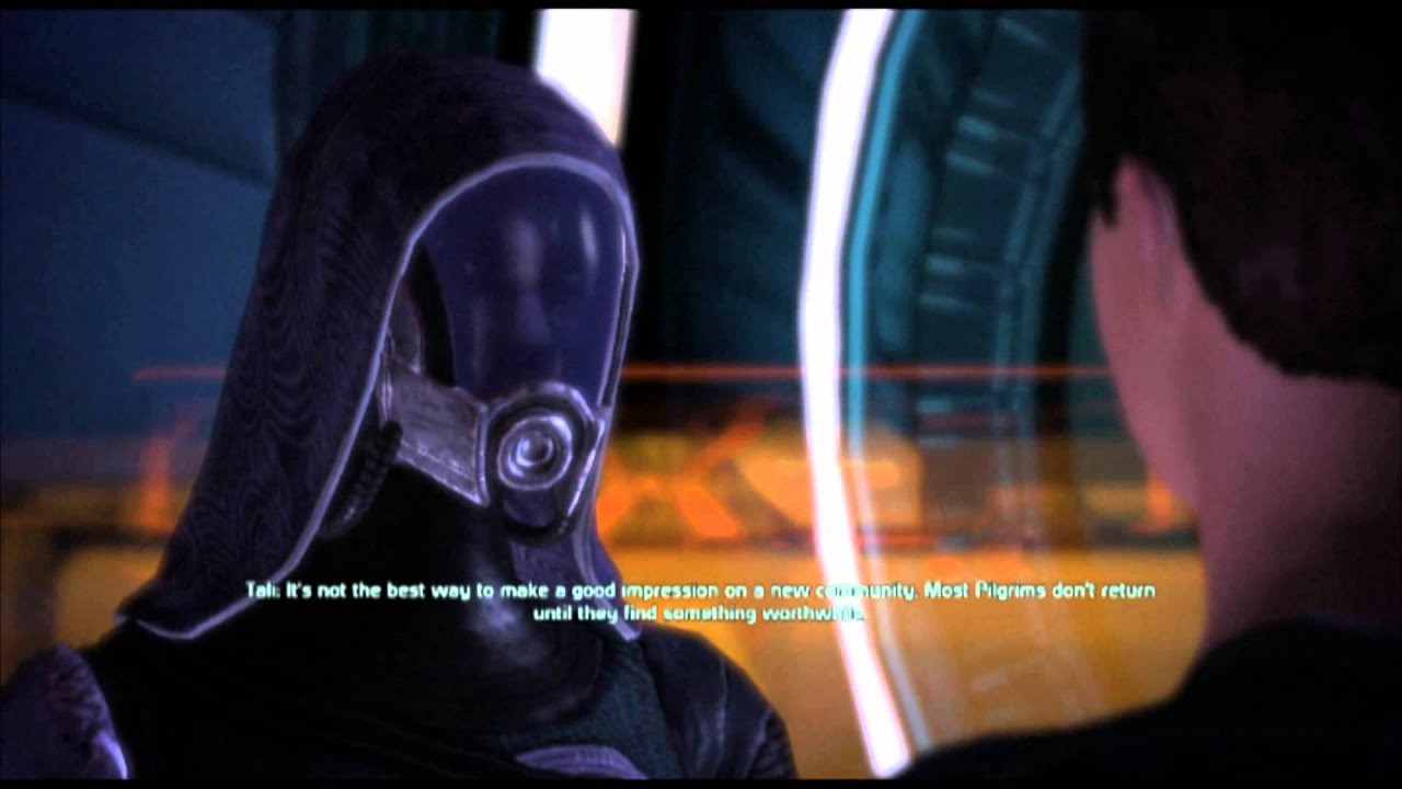 Mass Effect 1: Tali and the pilgrimage - YouTube