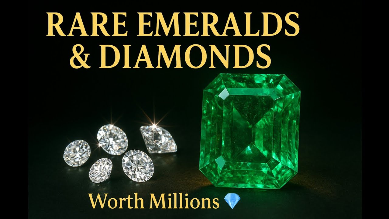 😵💎 World’s Most Expensive Panjshir Emeralds and Rare Diamonds! - YouTube