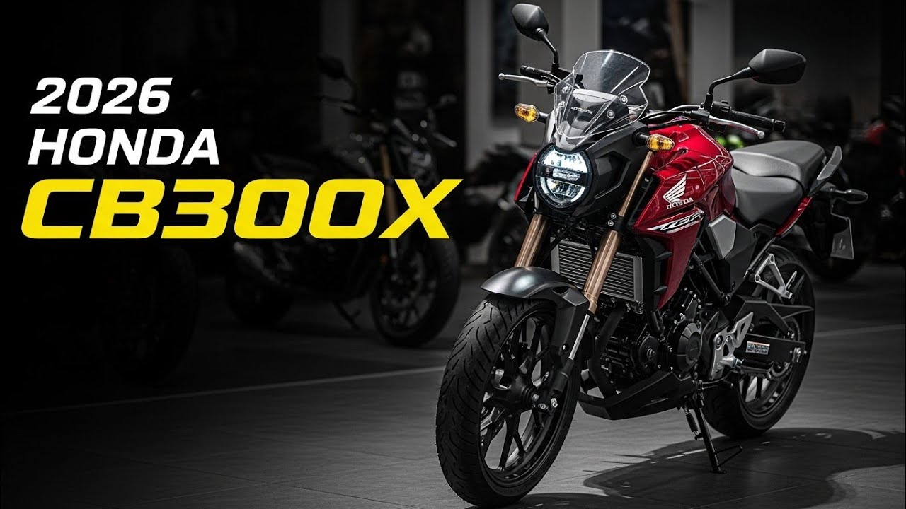 2026 Honda CB300X LAUNCHED! 😱 New Model Revealed with BIG Changes ...