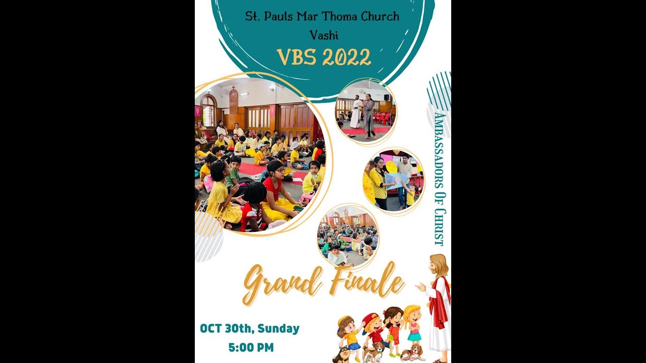 VBS 2022 Final Day Closing Session, Sunday, 30th October 2022, 5:00 pm ...