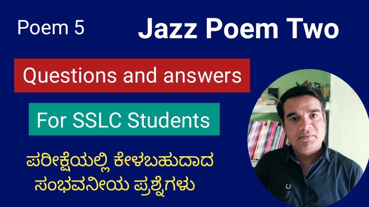 Jazz Poem Two | 2 marks questions | Jazz poem two questions and answers ...