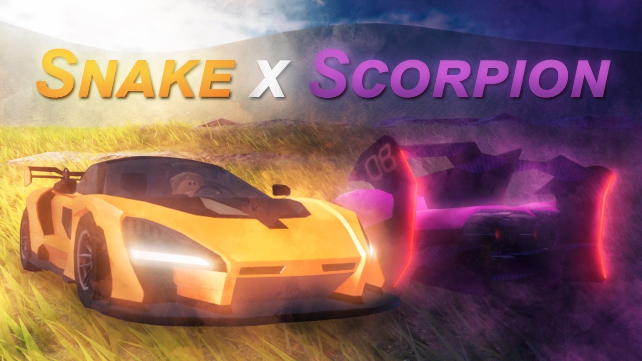 Snake x Scorpion Insane Cinematic | Roblox Jailbreak | Fastest Car ...