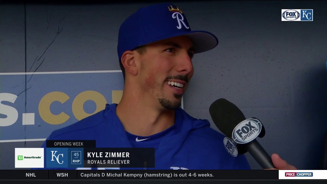 Kyle Zimmer says his MLB debut was 'as great as I could have ever ...