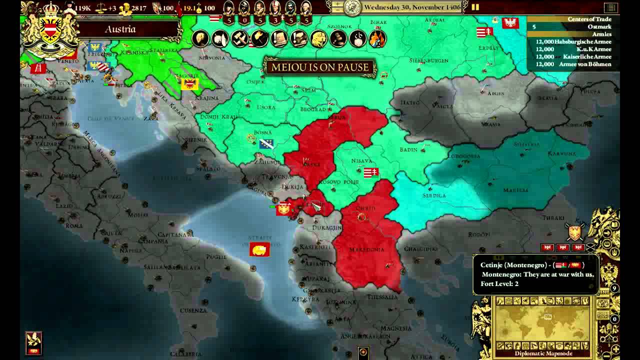 Let's Play Europa Universalis III: MEIOU (23) - YouTube
