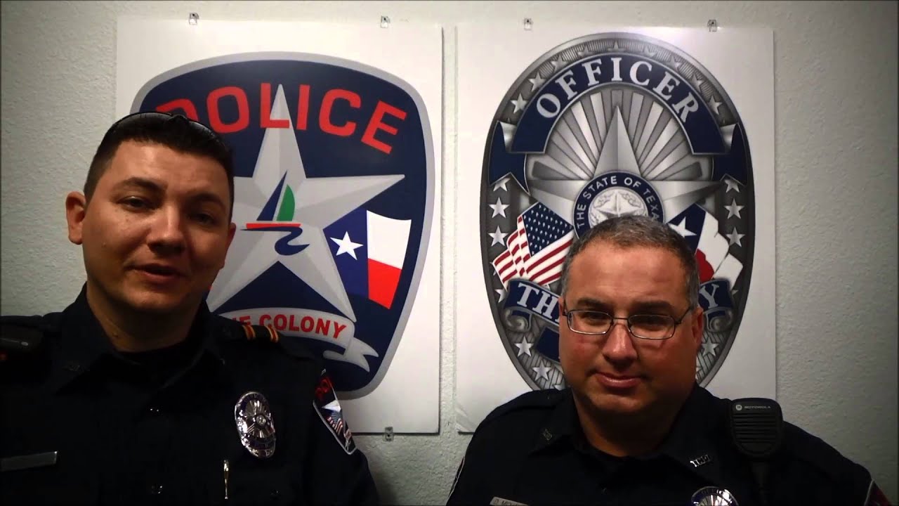 The Colony Police -Meet the Staff- Officer Michaud - YouTube