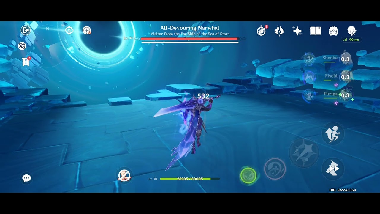 fighting the all-devouring narwhal lmao - YouTube