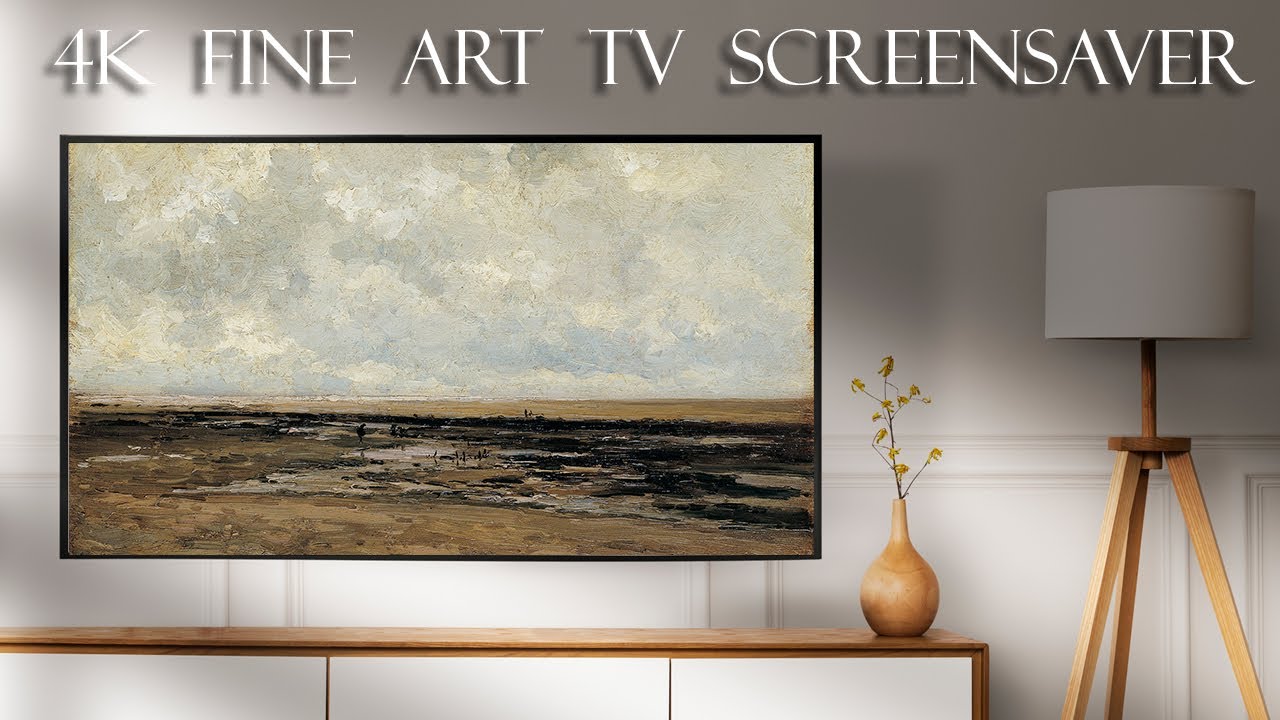 TV Art Screensaver Landscape | Beach Relaxing | Vintage Art TV ...