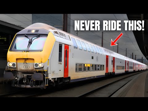 Brussels to Luxembourg by Belgium's SNCB Intercity First Class Train ...