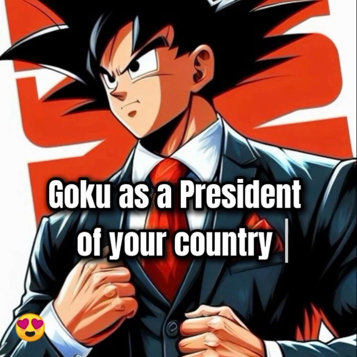 Goku as a president of your country 😍#shortvideo #shorts - YouTube