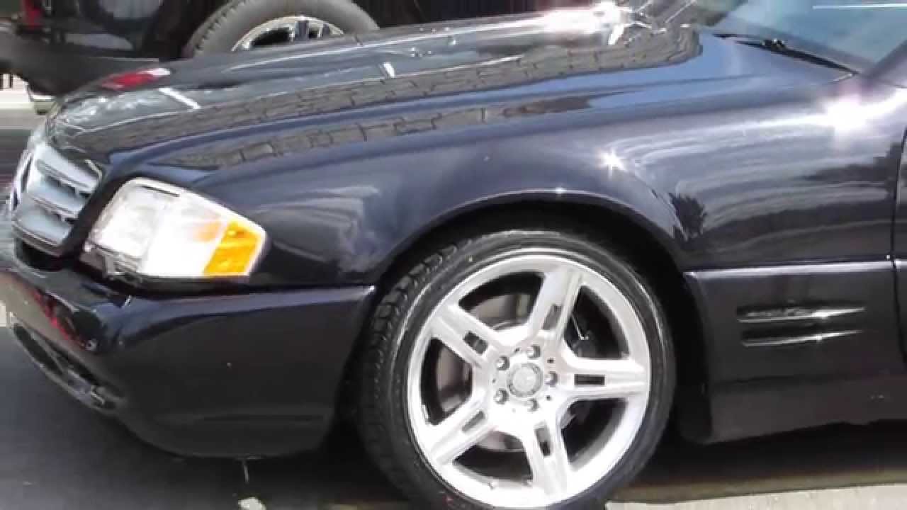 HILLYARD CUSTOM RIM&TIRE 1998 MERCEDES BENZ SL500 RIDING ON 18 INCH AMG ...