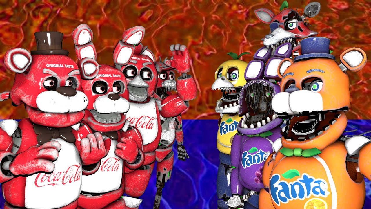 [SFM FNaF] Fanta VS Coca Cola Animatronics [OLD] - YouTube