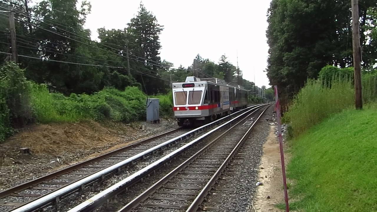 SEPTA Norristown High Speed Line: 69 St bound N5 Express Train entering ...