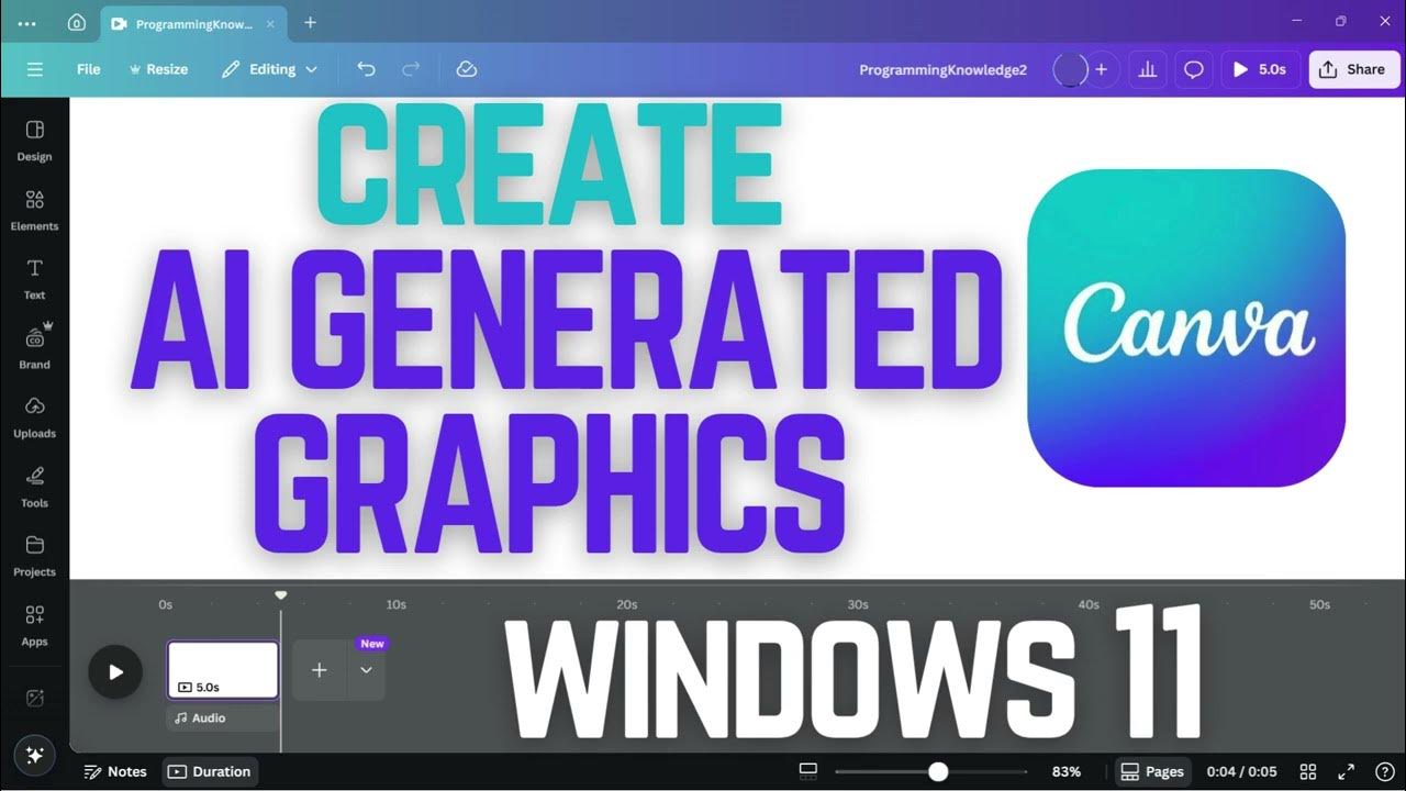 How to Create Graphics Using AI in Canva for FREE |Generate Custom AI Images & Graphics (2025 ...