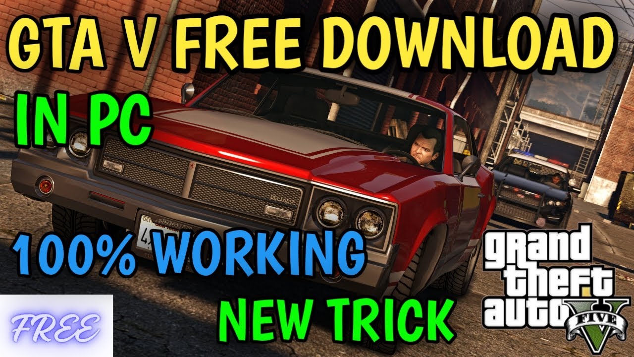 GTA V FREE DOWNLOAD IN PC | 100% WORKING TRICK | ORIGINAL VERSION | GTA ...