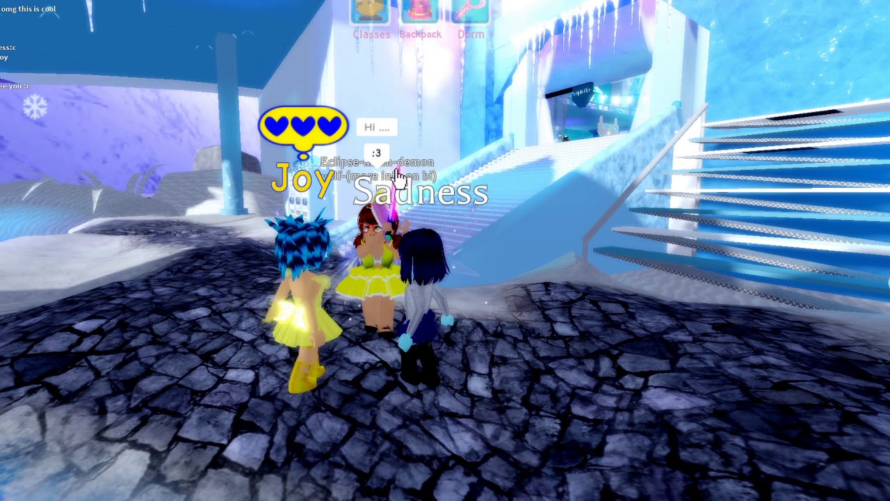Trolling As Joy And Sadness From Inside Out||Ft.calliequeen0||Roblox ...