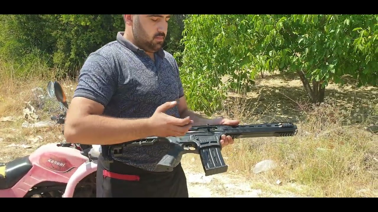 Maestro AR-12 Series 32 cm Less Lethal Shotgun - YouTube