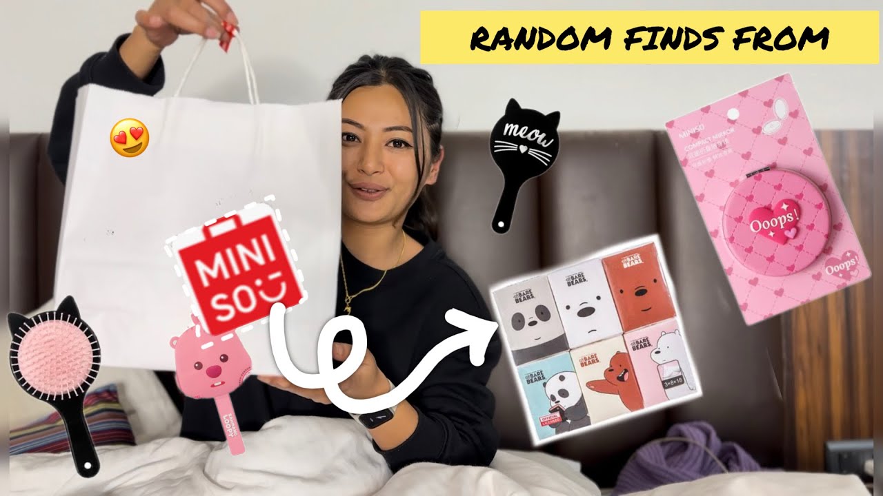 Random Finds from MINISO! Must Have products from MINISO || - YouTube