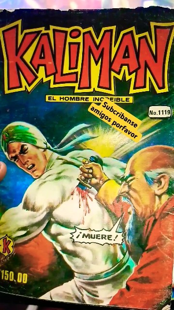 Kaliman el hombre increíble revistas comics México originales el número ...