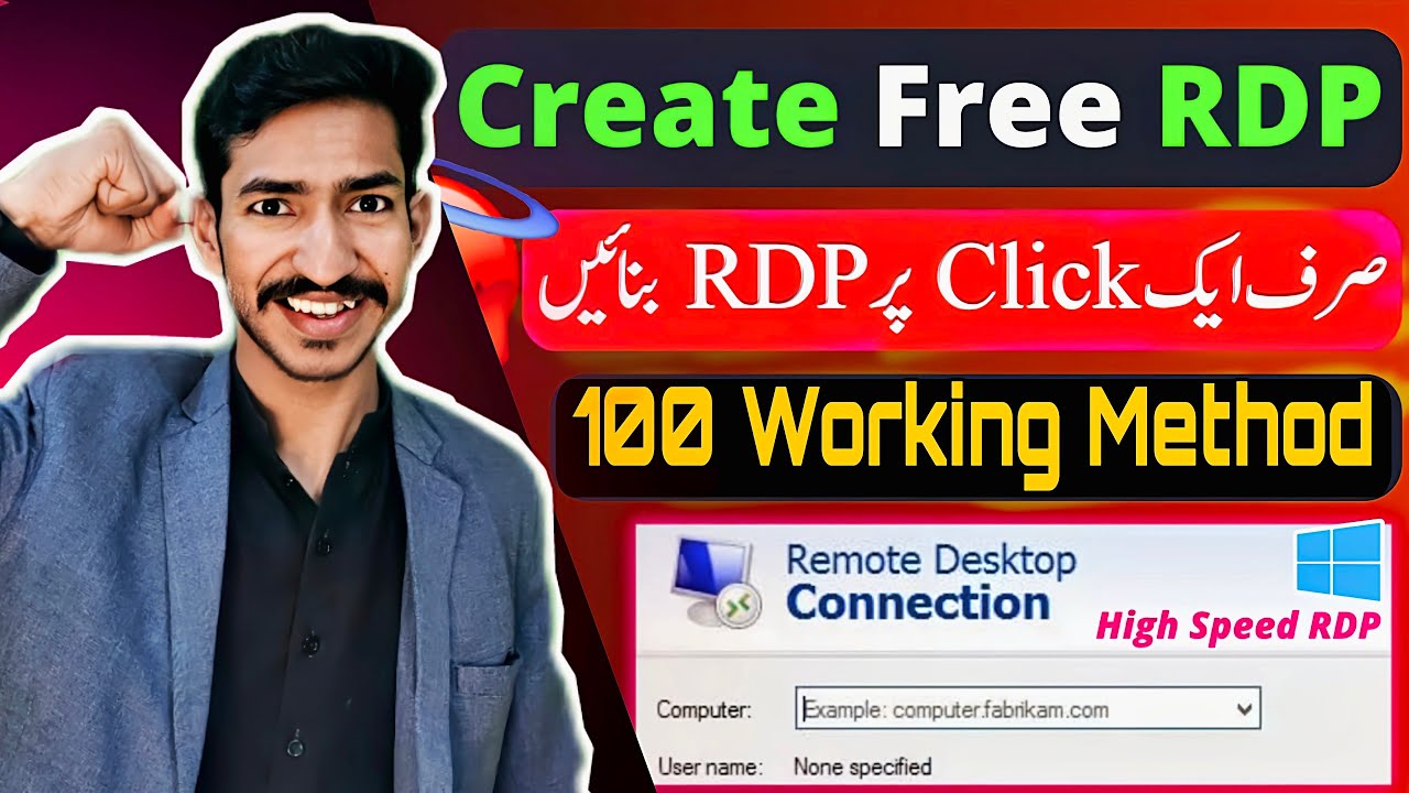 How To Create Free RDP Lifetime 2024 | Get Free VPS / RDP Server | RDP ...