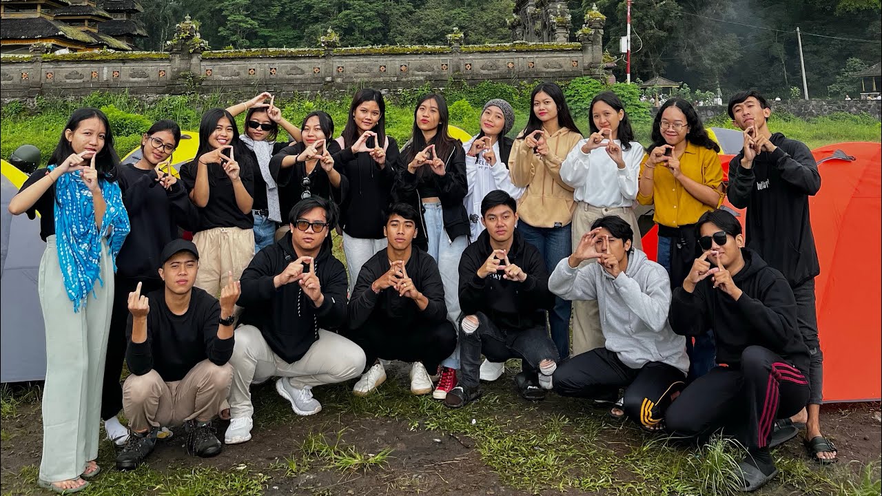 (Doc. 8) New vlog in 2023 Camp at Tamblingan Lake sebelum kuliah ...