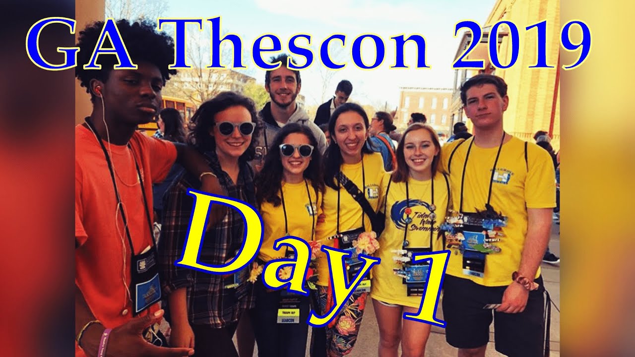 Georgia Thescon 2019 Vlog | Day 1 - YouTube