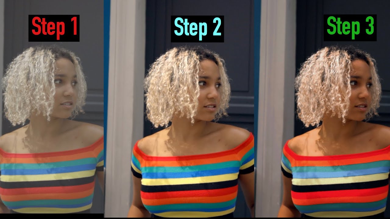 How To Color Grade C-log in Final Cut Pro X - YouTube