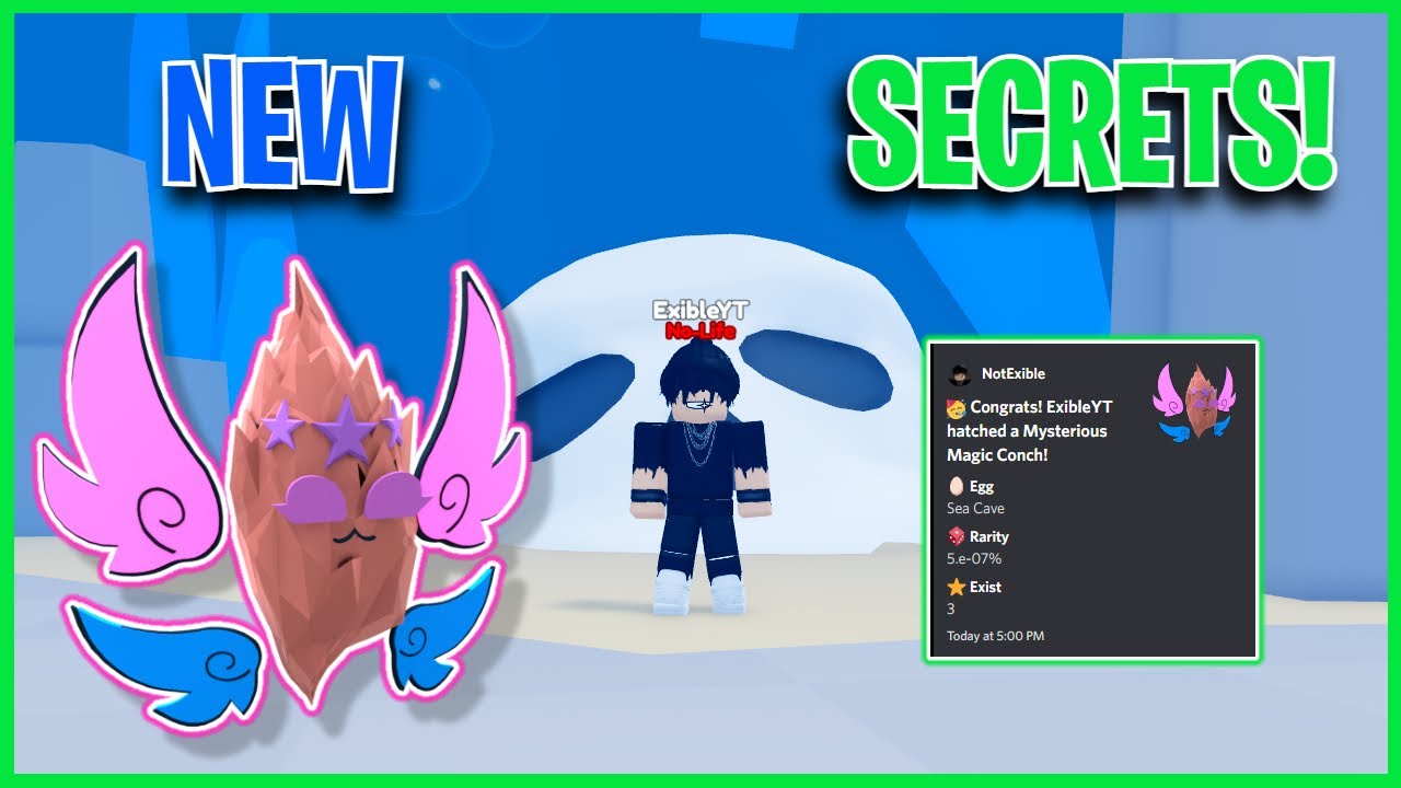 🍀 We Hatched The RARE MAGIC CONCH Mysterious Secret In Rebirth ...