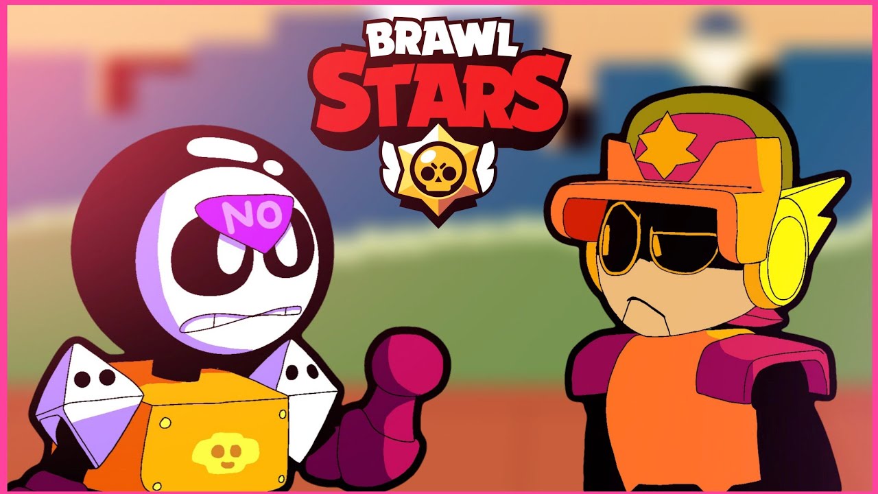 MEEPLE meets R-T, LARRY, and LAWRIE - Brawl stars animation - YouTube