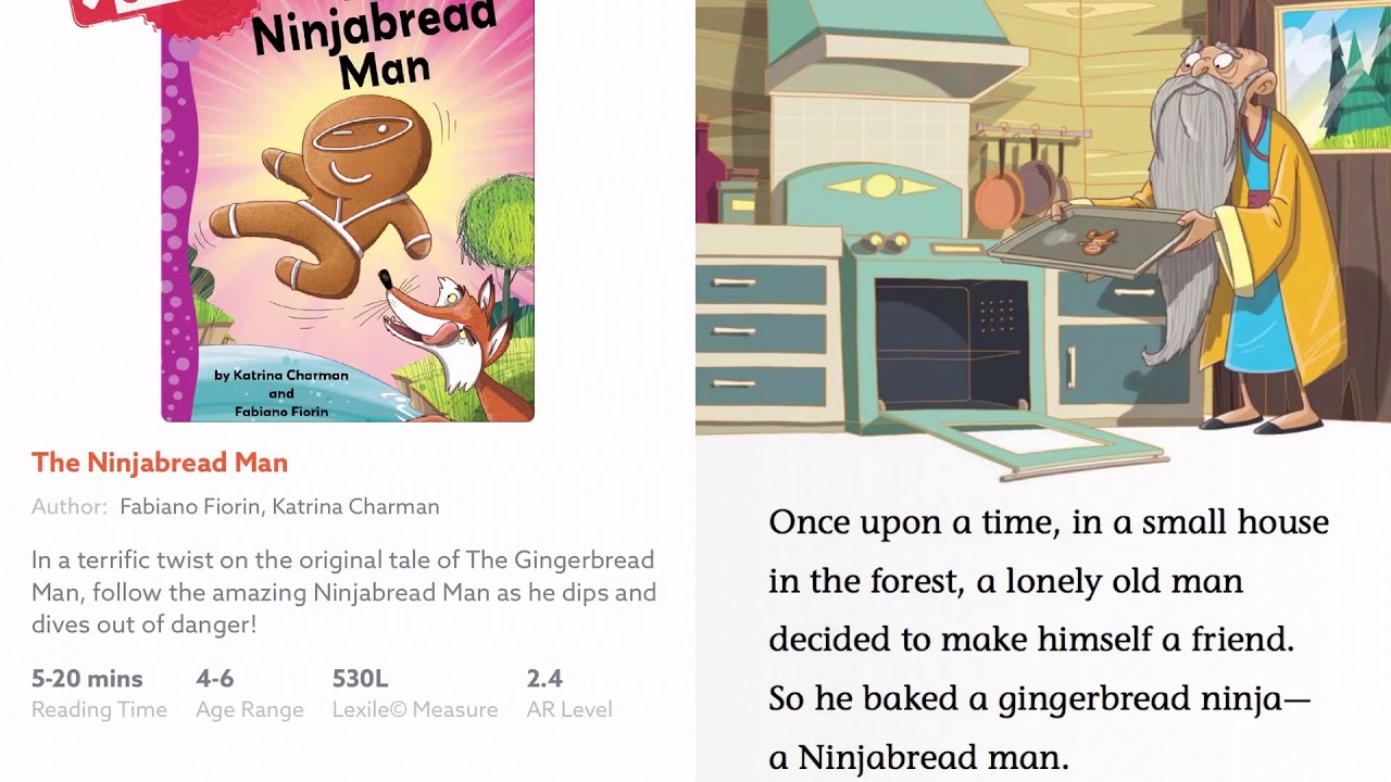 AnBReading_The NinjaBread Man - YouTube