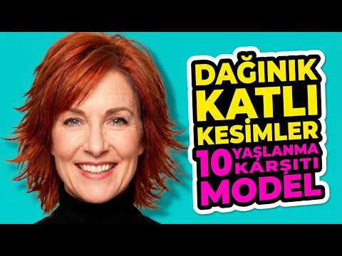 Salaş Katlı Kesimler (Shag): 10 Yaşlanma Karşıtı Model