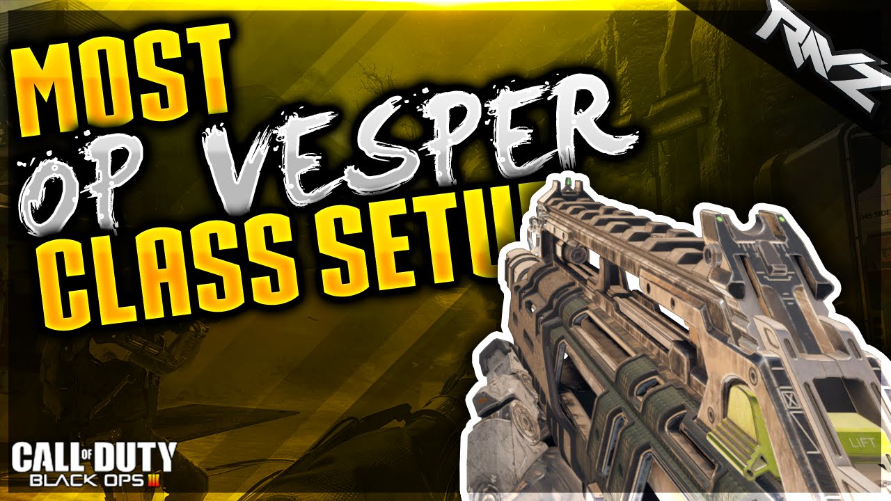 BLACK OPS 3: MAKE THE ULTIMATE VESPER! - BO3 Overpowered Vesper Class ...