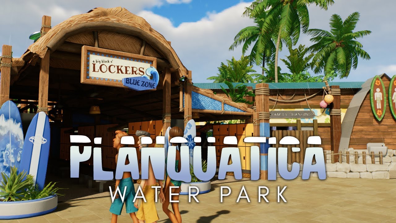 We Need INFRASTRUCTURE In This Planet Coaster 2 Water Park! - YouTube
